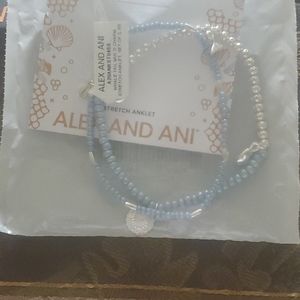Alex and Ani | Jewelry | Alex Ani Double Ankle Bracelet | Poshmark